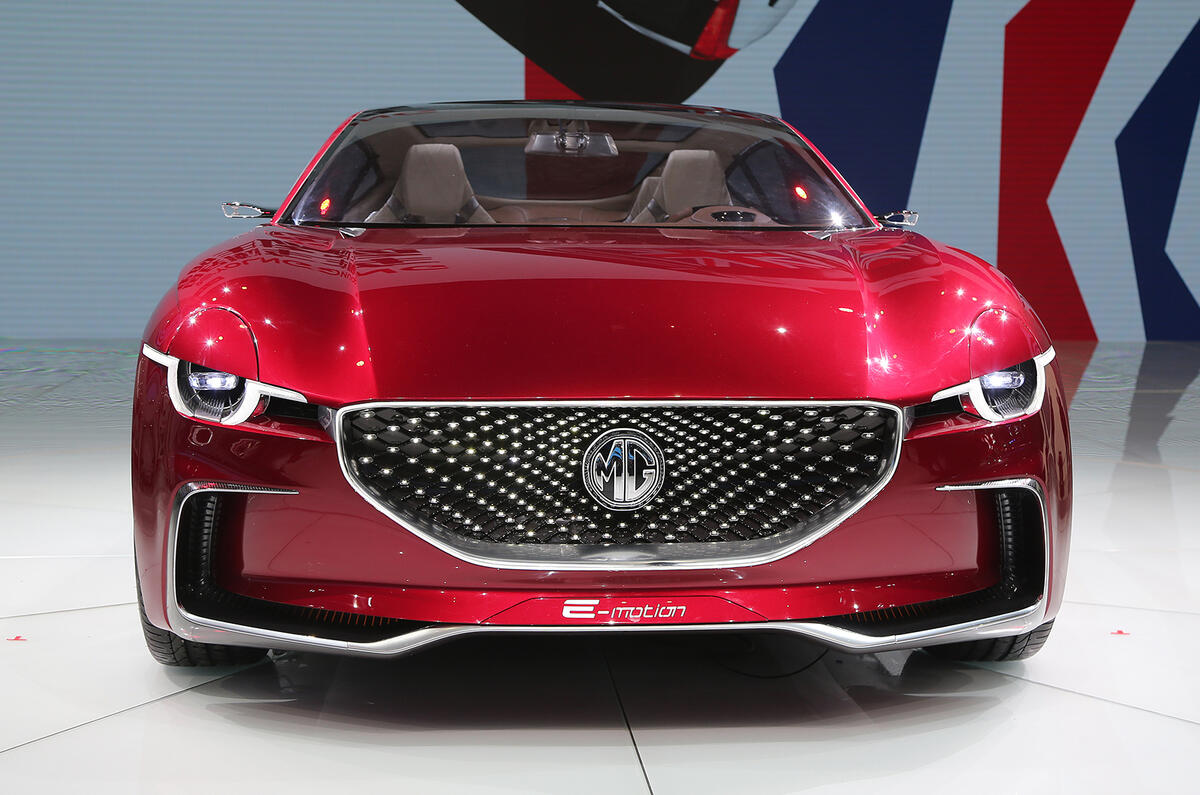 MG E-Motion: electric sports car previewed in patent images | Autocar