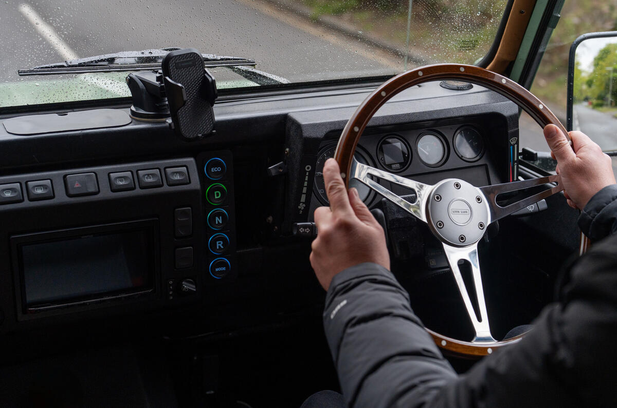 Driving Bedeo's Land Rover Defender EV | Autocar