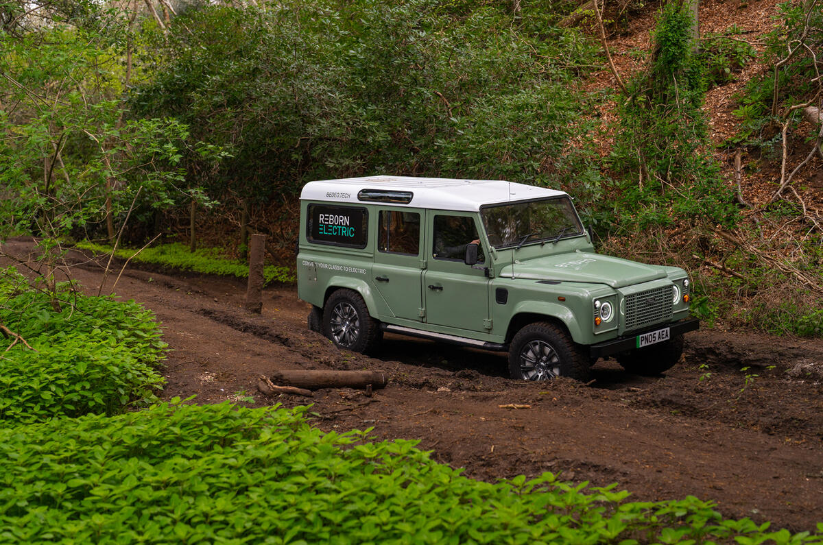 Driving Bedeo's Land Rover Defender EV | Autocar