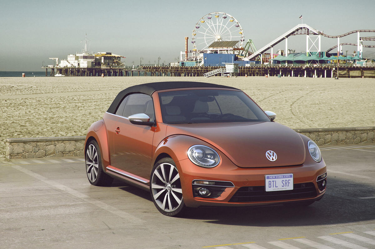 Volkswagen Beetle Denim and R-Line concepts revealed in New York | Autocar