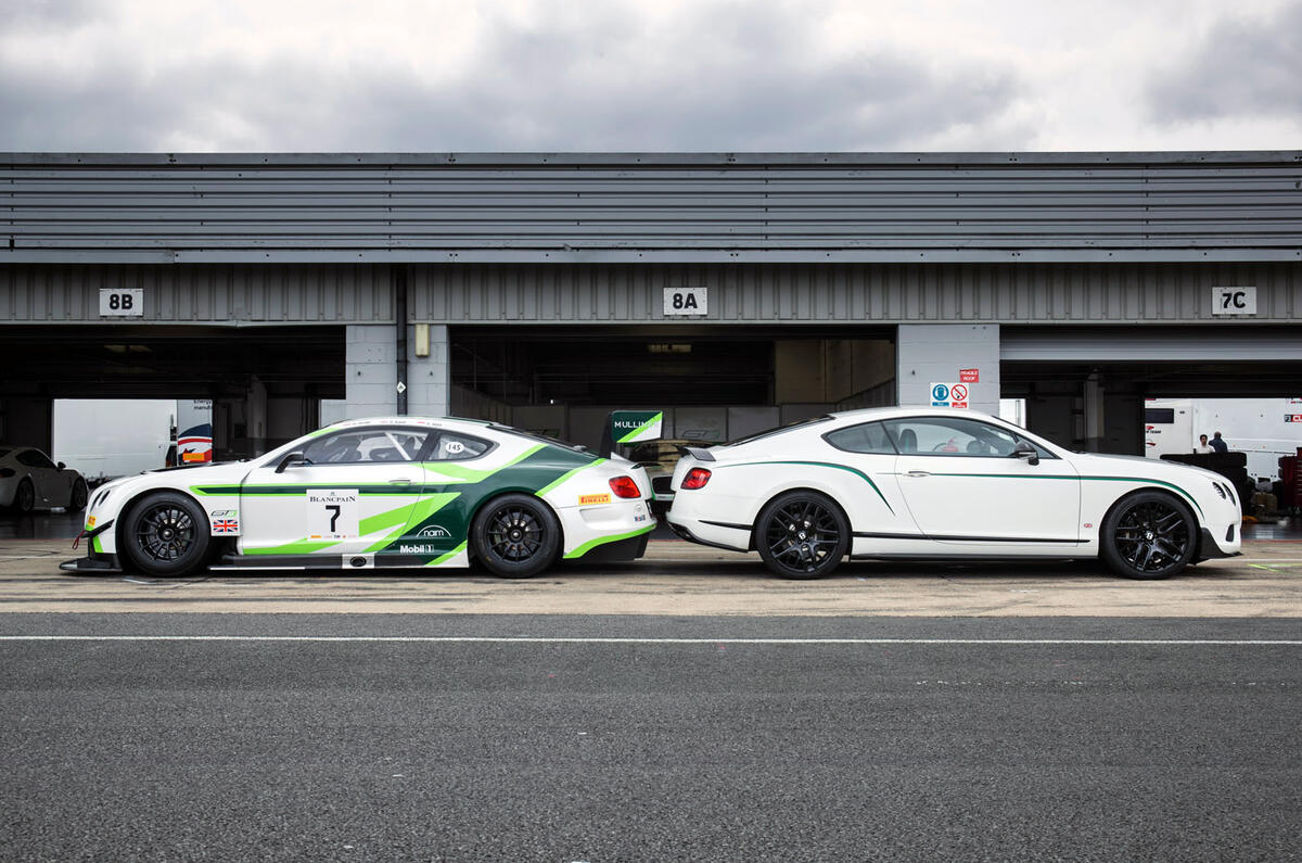 Bentley Continental GT3 vs Bentley Continental GT3-R - sibling rivalry ...