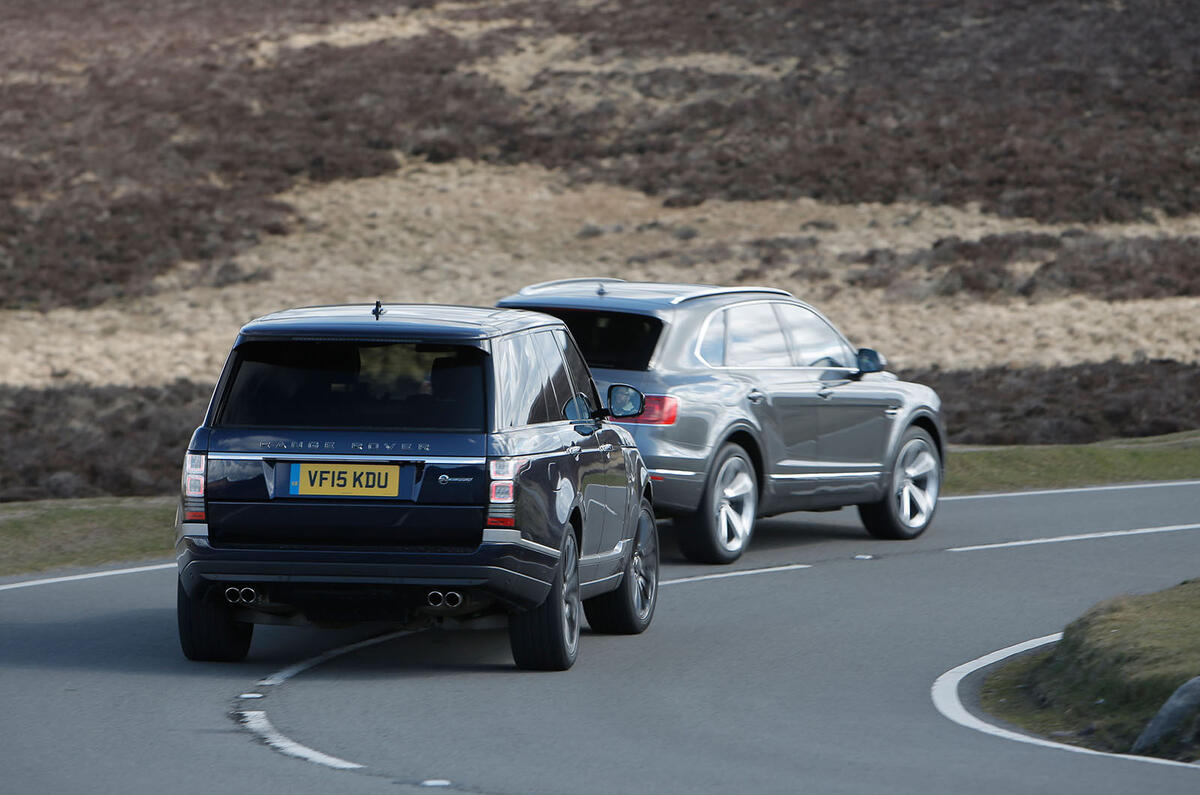 Bentley Bentayga vs Range Rover - luxury SUV comparison | Autocar