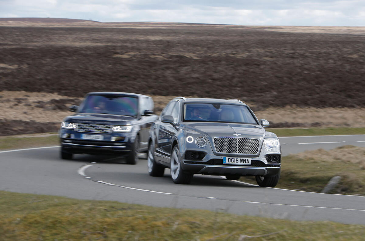 Bentley Bentayga vs Range Rover - luxury SUV comparison | Autocar