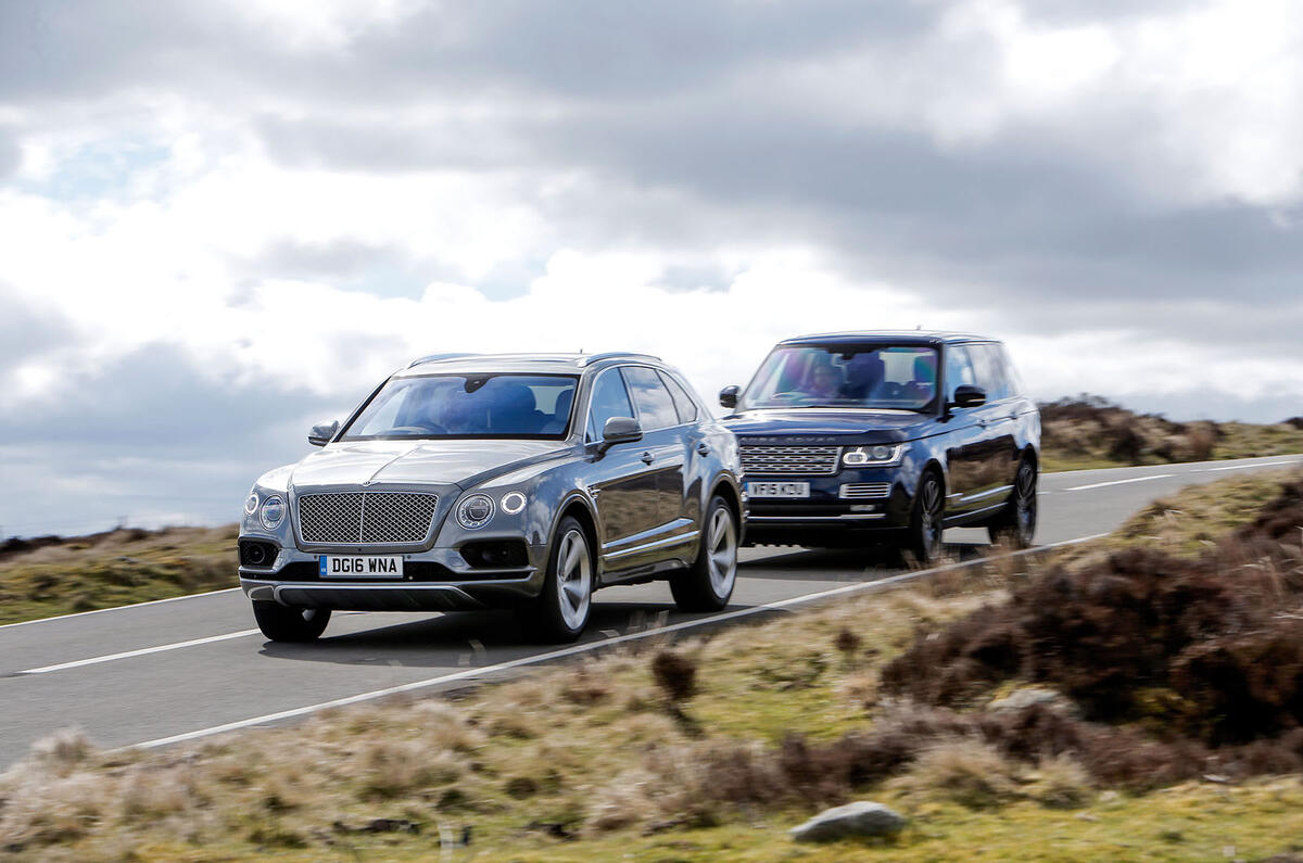 Bentley Bentayga vs Range Rover - luxury SUV comparison | Autocar
