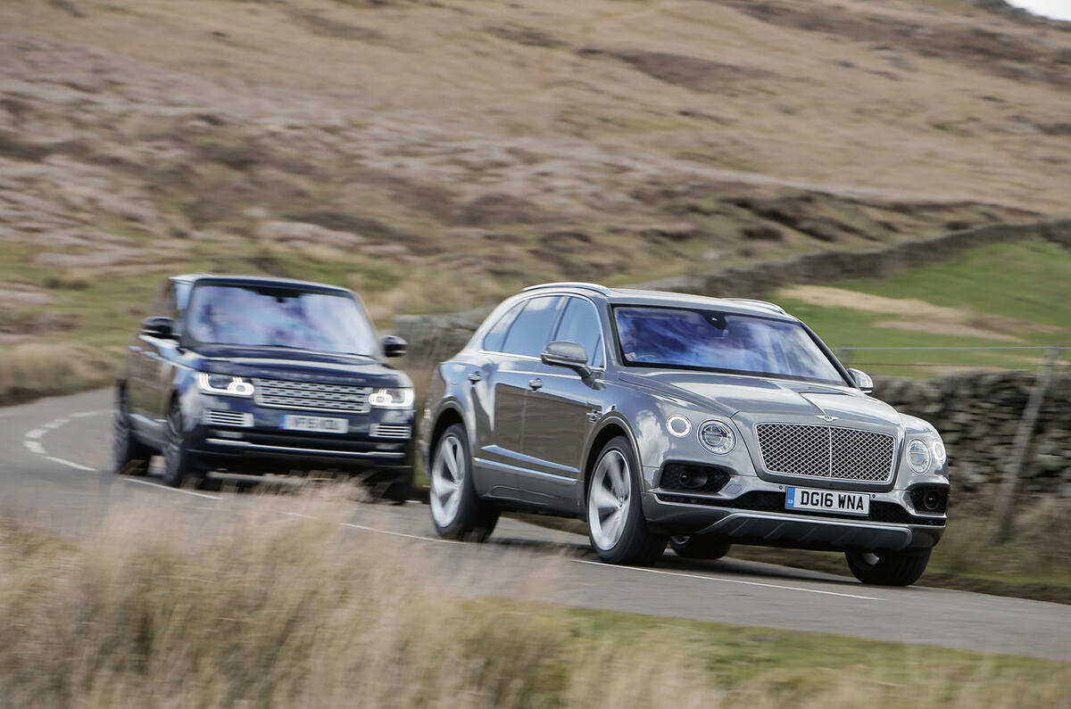 Bentley Bentayga vs Range Rover - luxury SUV comparison | Autocar