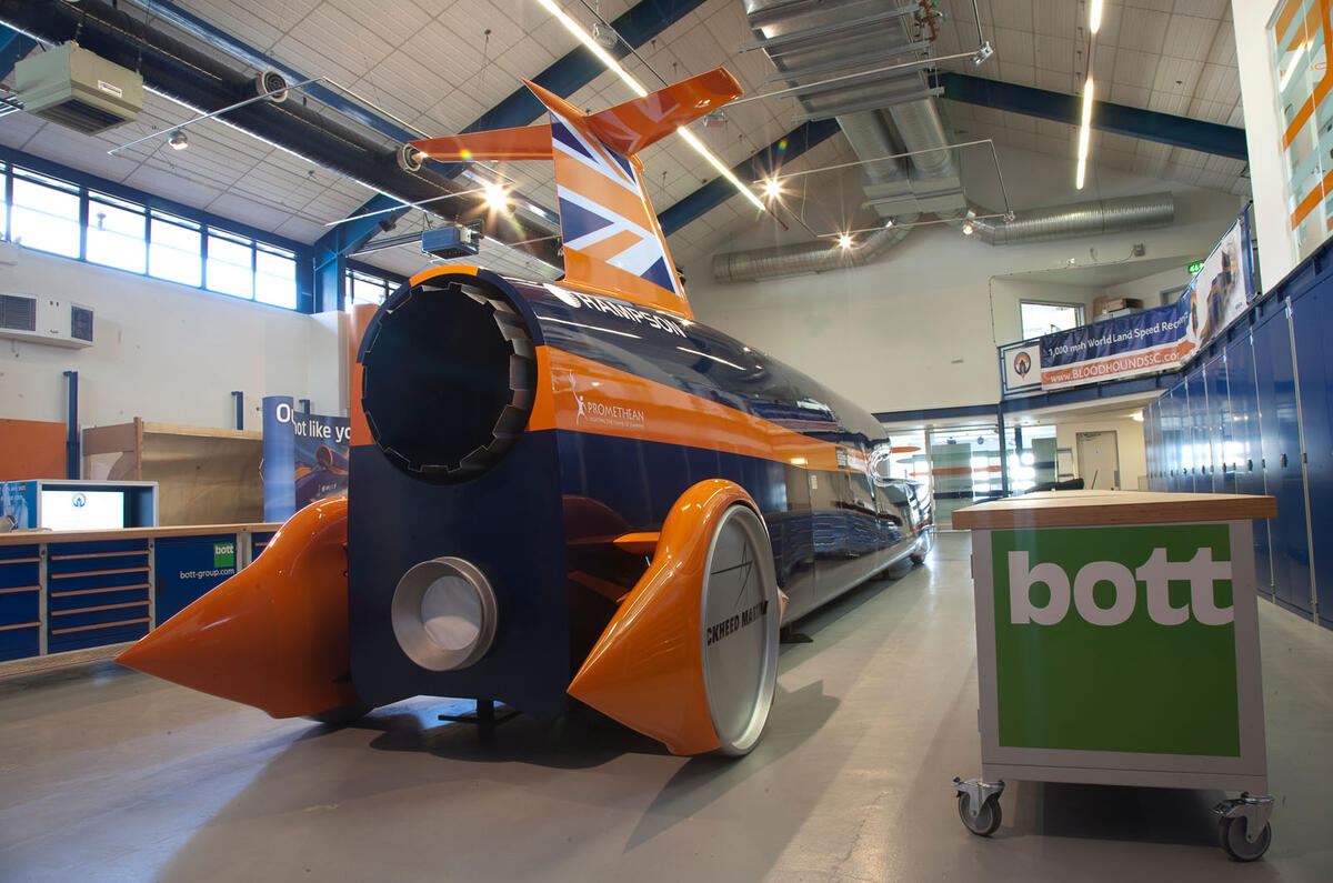 Bloodhound SSC: inside the factory building a 1000mph car | Autocar