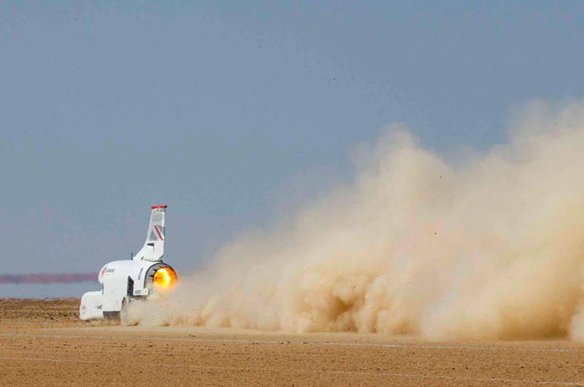 Racing lines: Bloodhound LSR run fires rockets and hearts | Autocar