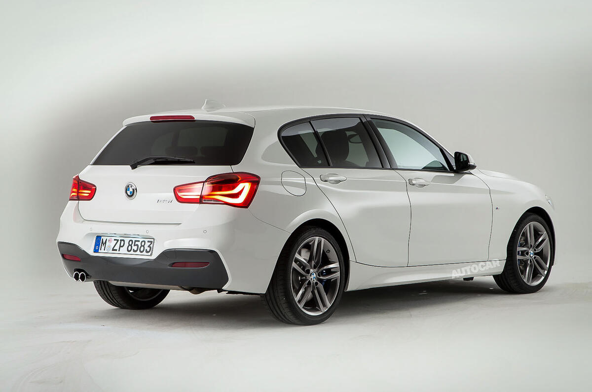 Facelifted BMW 1 Series - exclusive studio pictures | Autocar