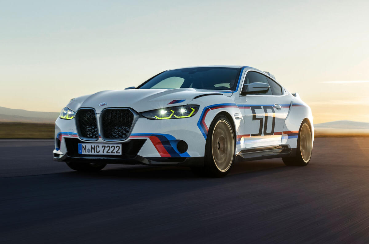 New BMW 3.0 CSL is 552bhp celebration of M's 50th anniversary | Autocar