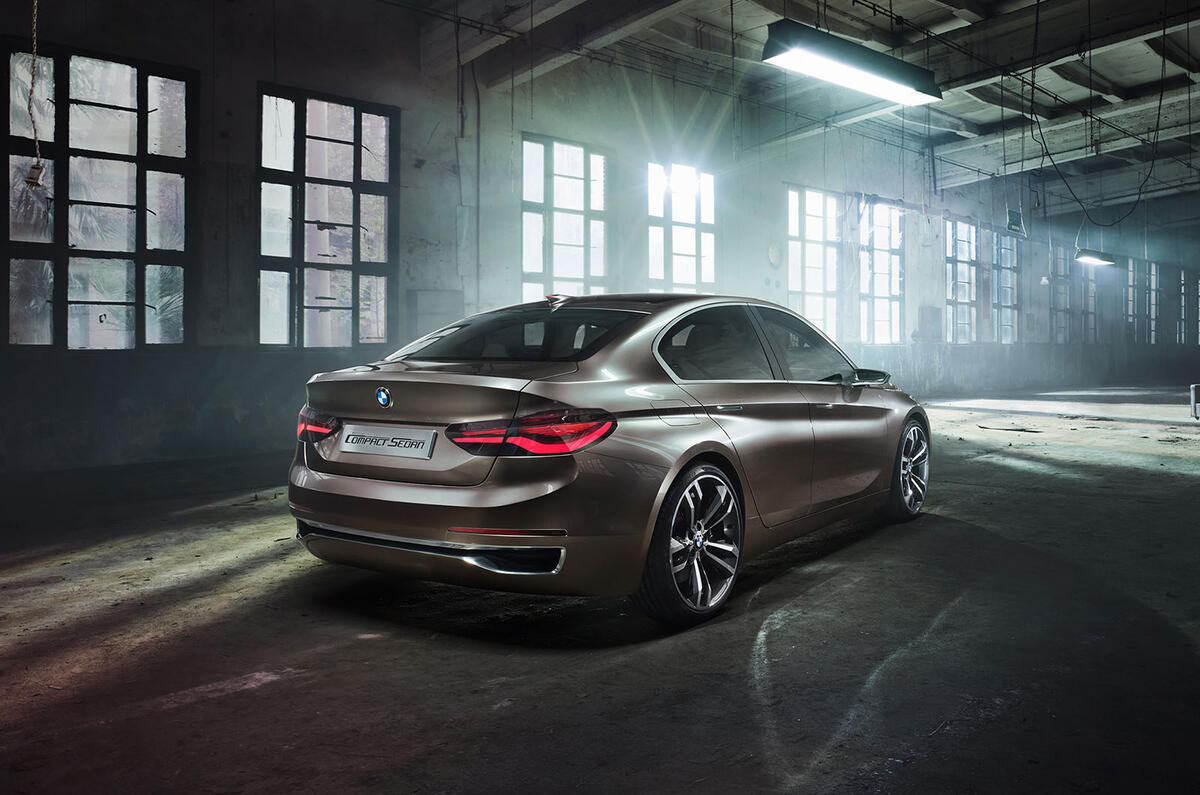 BMW Concept Compact Sedan revealed at Guangzhou motor show | Autocar