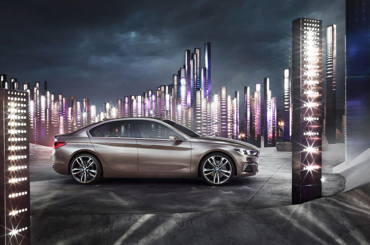 BMW Concept Compact Sedan revealed at Guangzhou motor show | Autocar