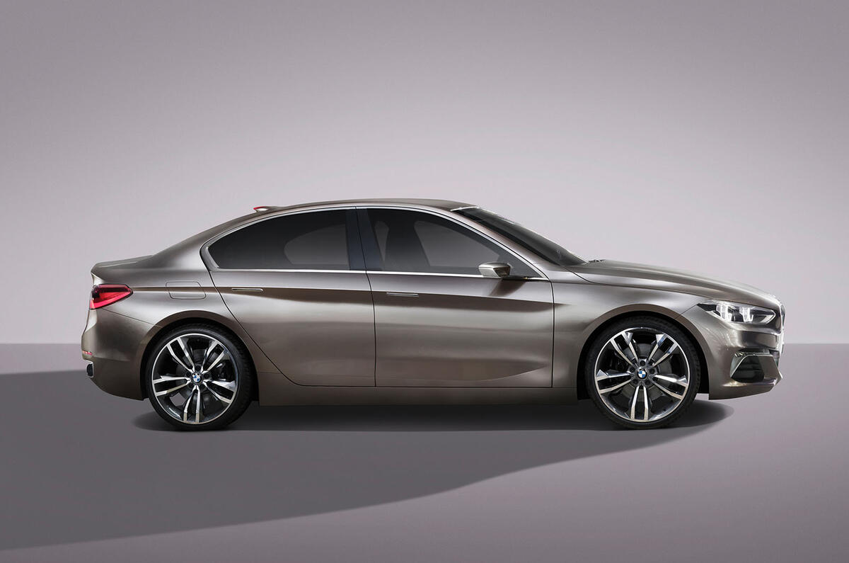 BMW Concept Compact Sedan revealed at Guangzhou motor show | Autocar