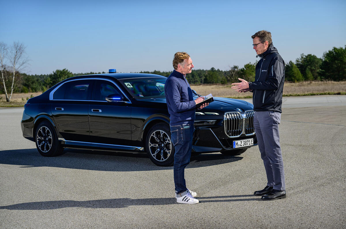 The ultimate bulletproof BMW: escaping an attack in the armoured i7 ...