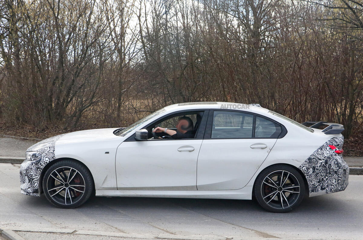 New 2022 BMW 3 Series spotted during tests in Germany | Autocar
