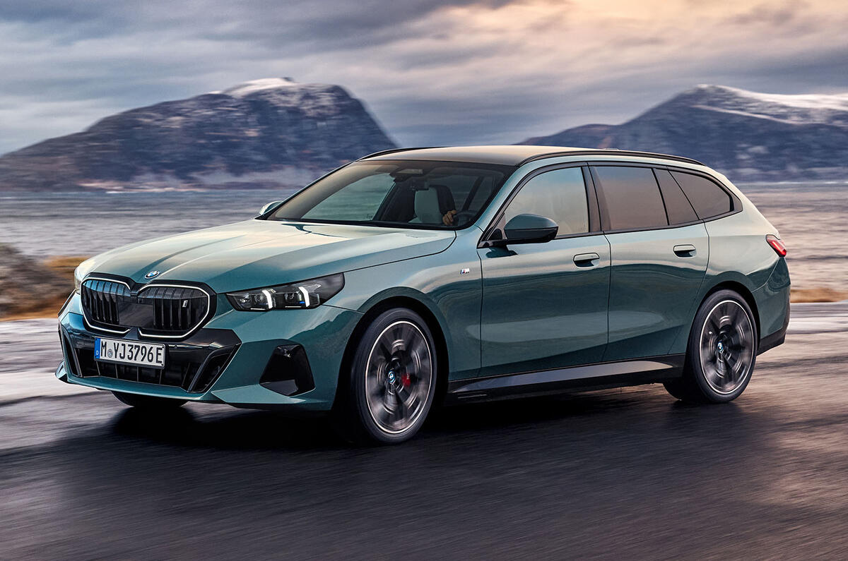 New BMW 5 Series Touring revealed as PHEV and EV only in UK | Autocar