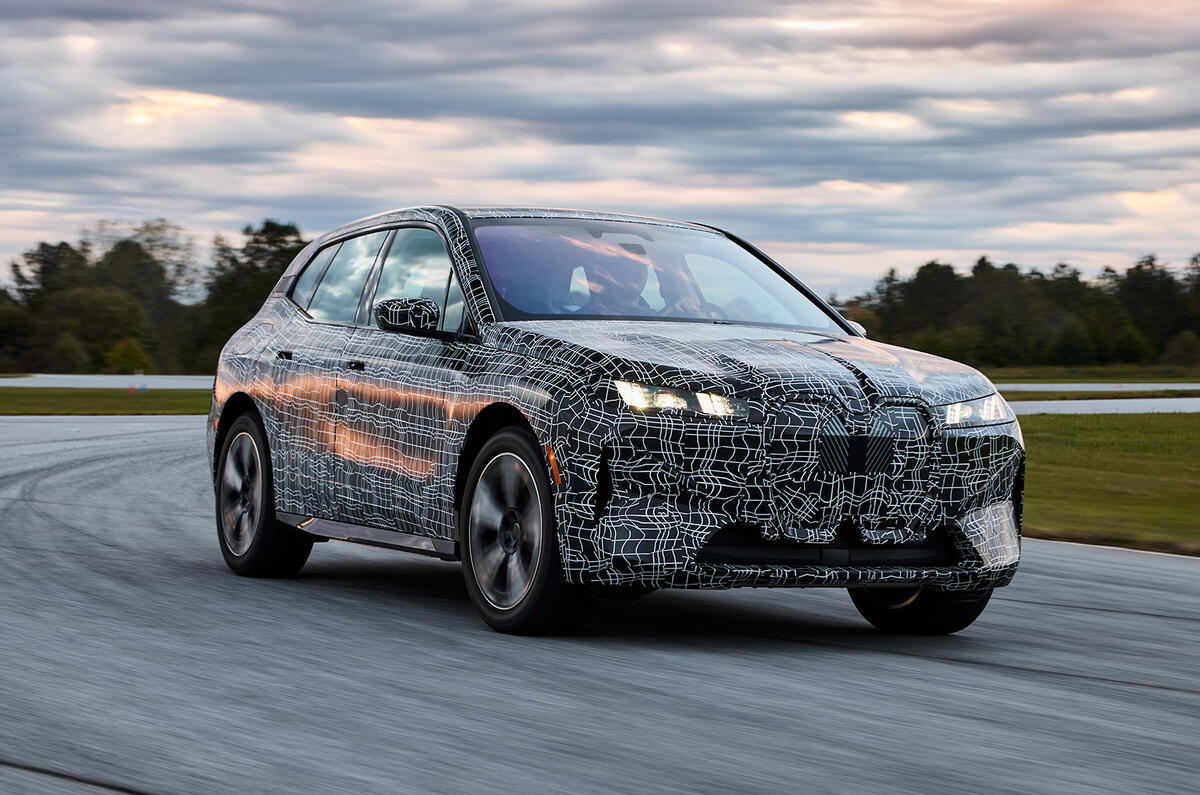 BMW iX prototype review: flagship EV gains more range and power | Autocar