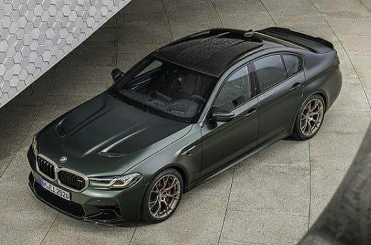 BMW M5 CS: 626bhp super saloon leaks ahead of reveal | Autocar