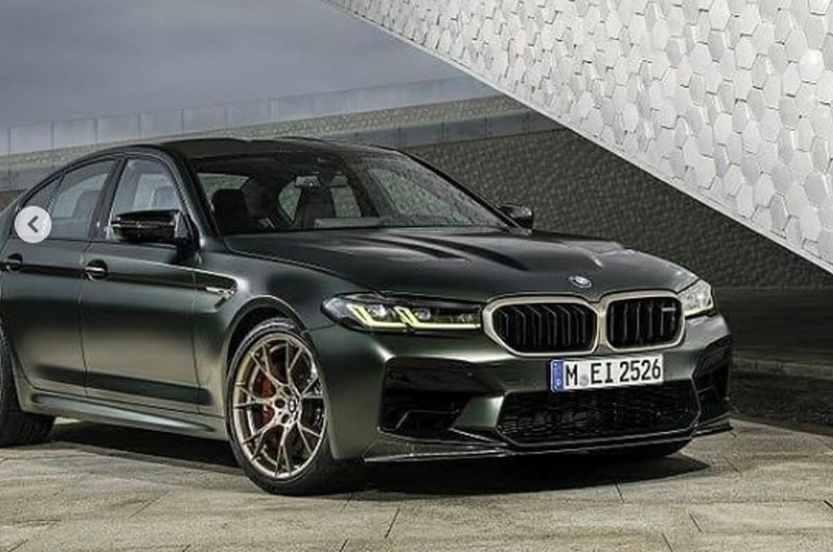 BMW M5 CS: 626bhp super saloon leaks ahead of reveal | Autocar