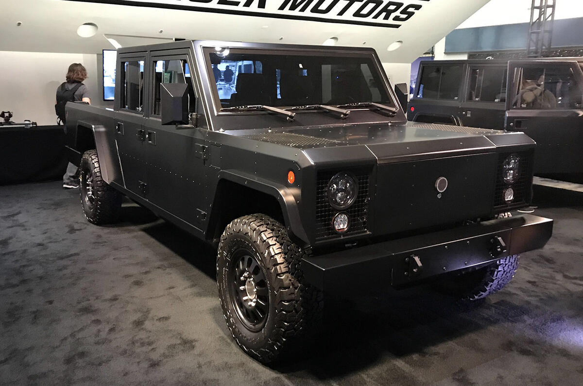 Electric Bollinger B1 and B2 4x4s to come to Europe and UK | Autocar