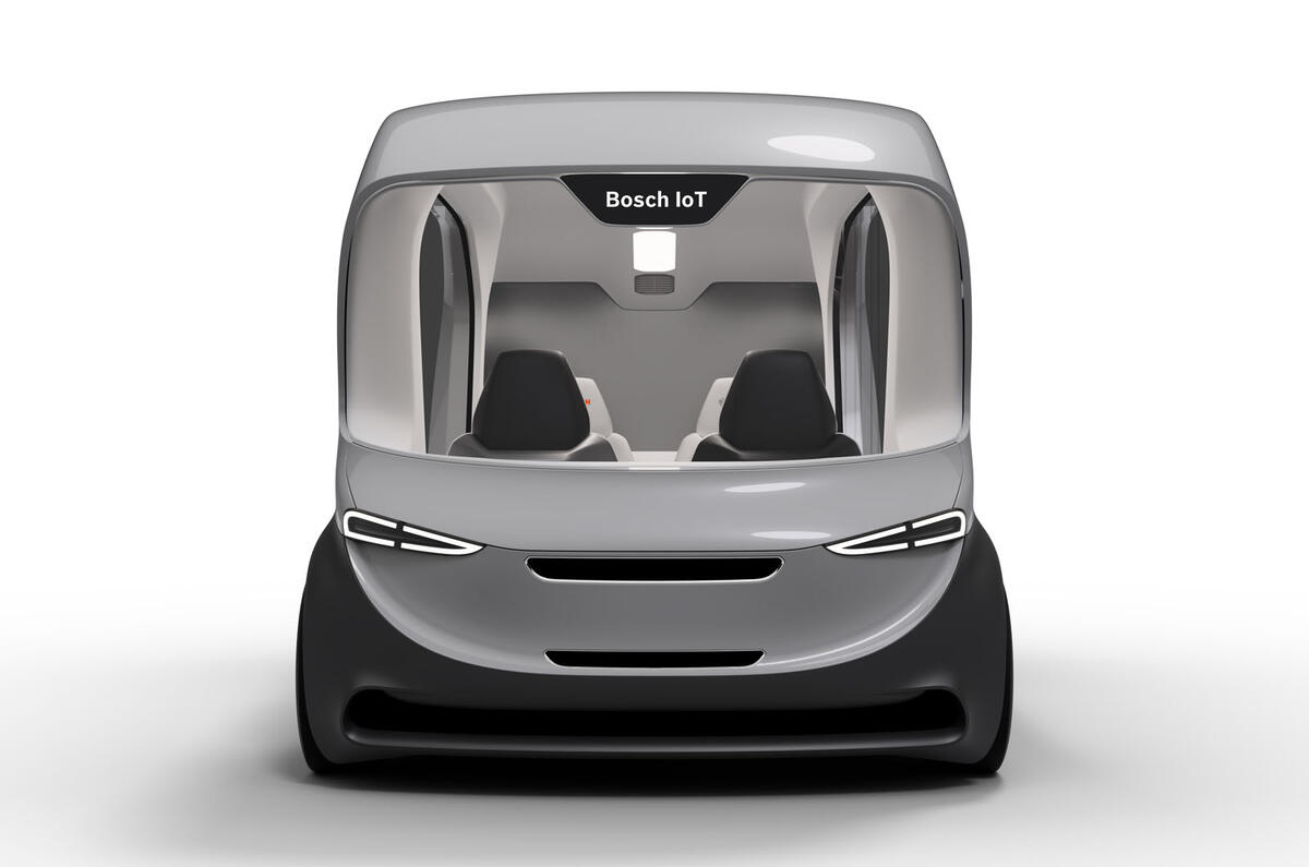 Bosch reveals self-driving shuttle concept ahead of CES debut | Autocar