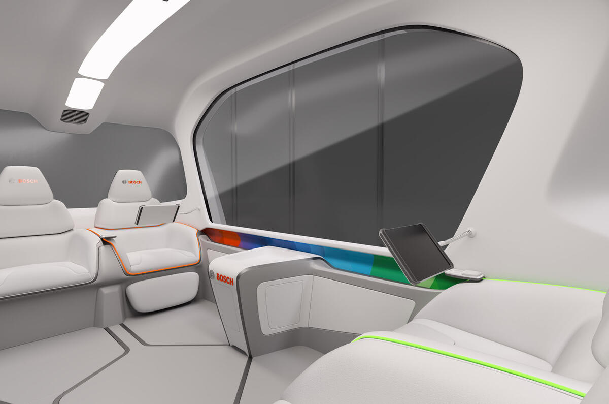 Bosch reveals self-driving shuttle concept ahead of CES debut | Autocar