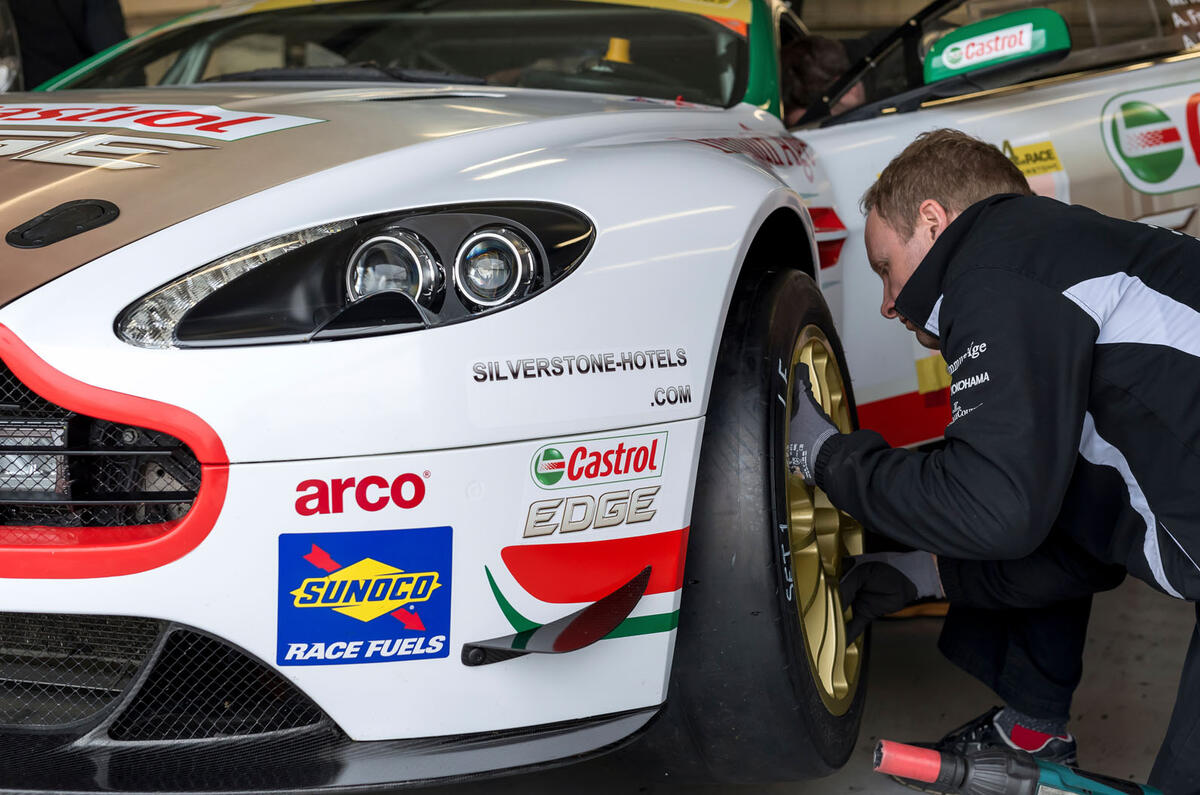 Driving an Aston Martin in the Silverstone 24 Hours | Autocar