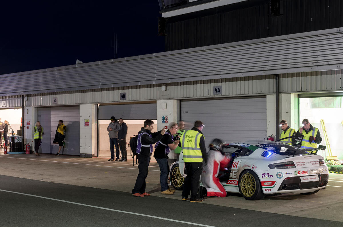 Driving an Aston Martin in the Silverstone 24 Hours | Autocar