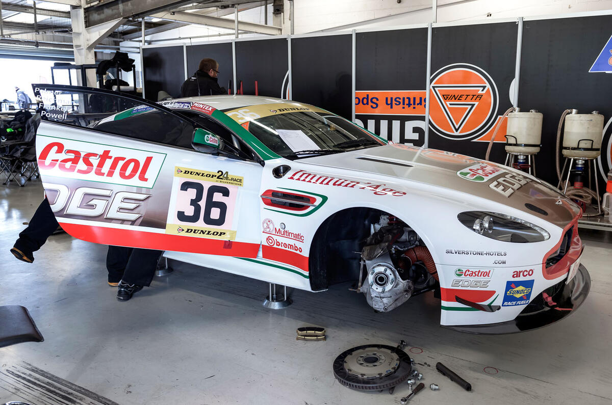 Driving an Aston Martin in the Silverstone 24 Hours | Autocar