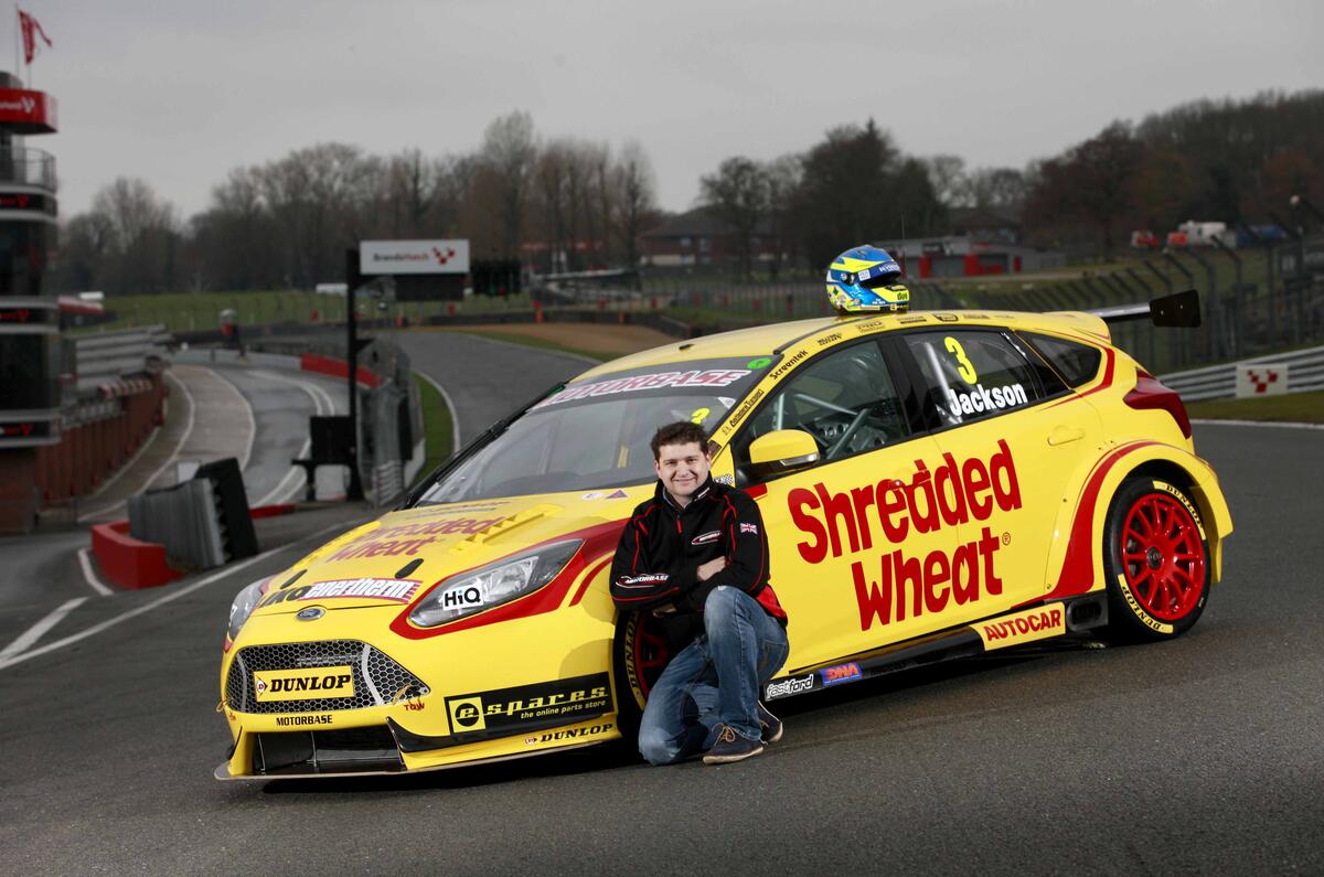 Motorbase retains Jackson and gains Shredded Wheat support in BTCC ...