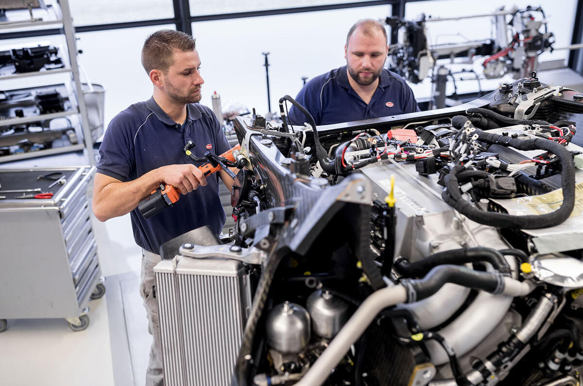 How to build a Bugatti Chiron | Autocar