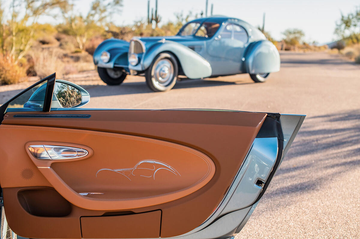 Bugatti Chiron one-off nods to legendary Type 57 Atlantic | Autocar