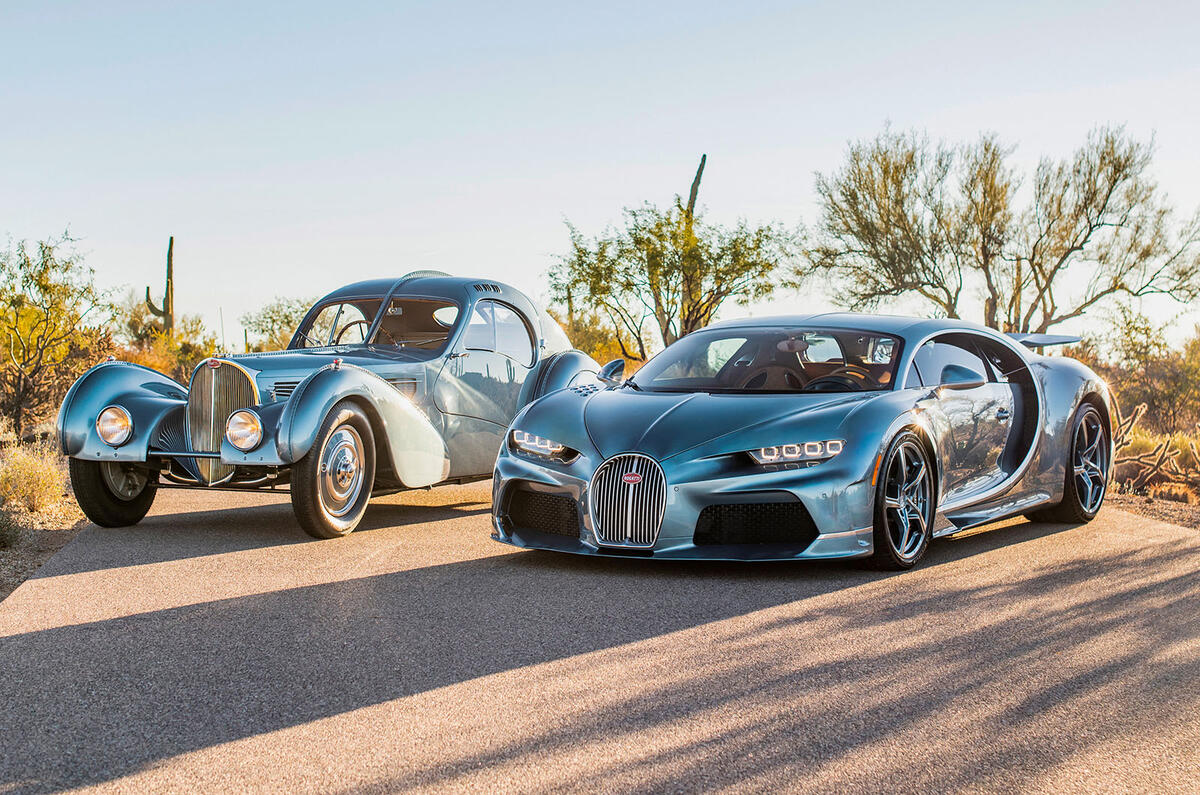 Bugatti Chiron one-off nods to legendary Type 57 Atlantic | Autocar