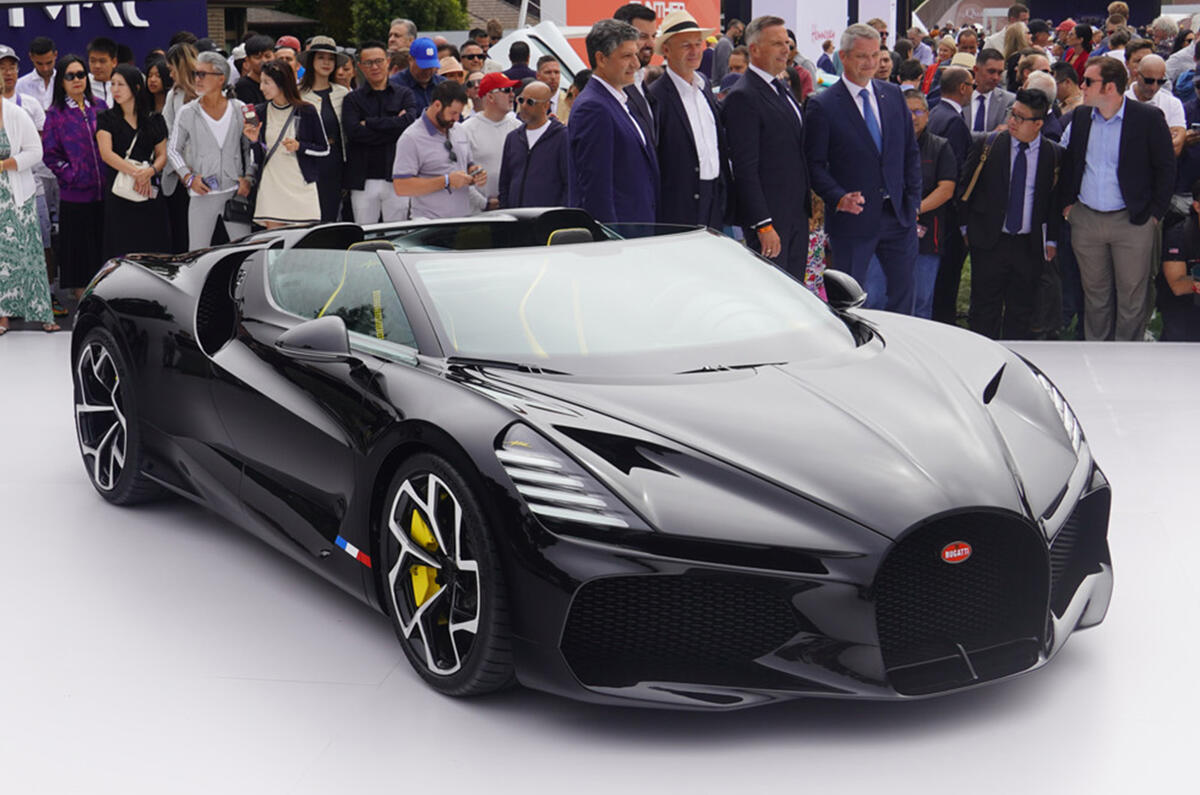 Bugatti's 1578bhp Mistral roadster bows out W16 engine | Autocar