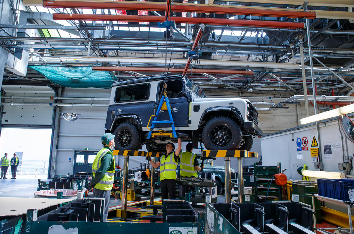Building the 2,000,000th Land Rover Defender | Autocar