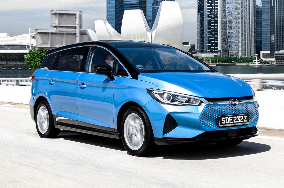New BYD e6 MPV set for UK launch with 258-mile range | Autocar