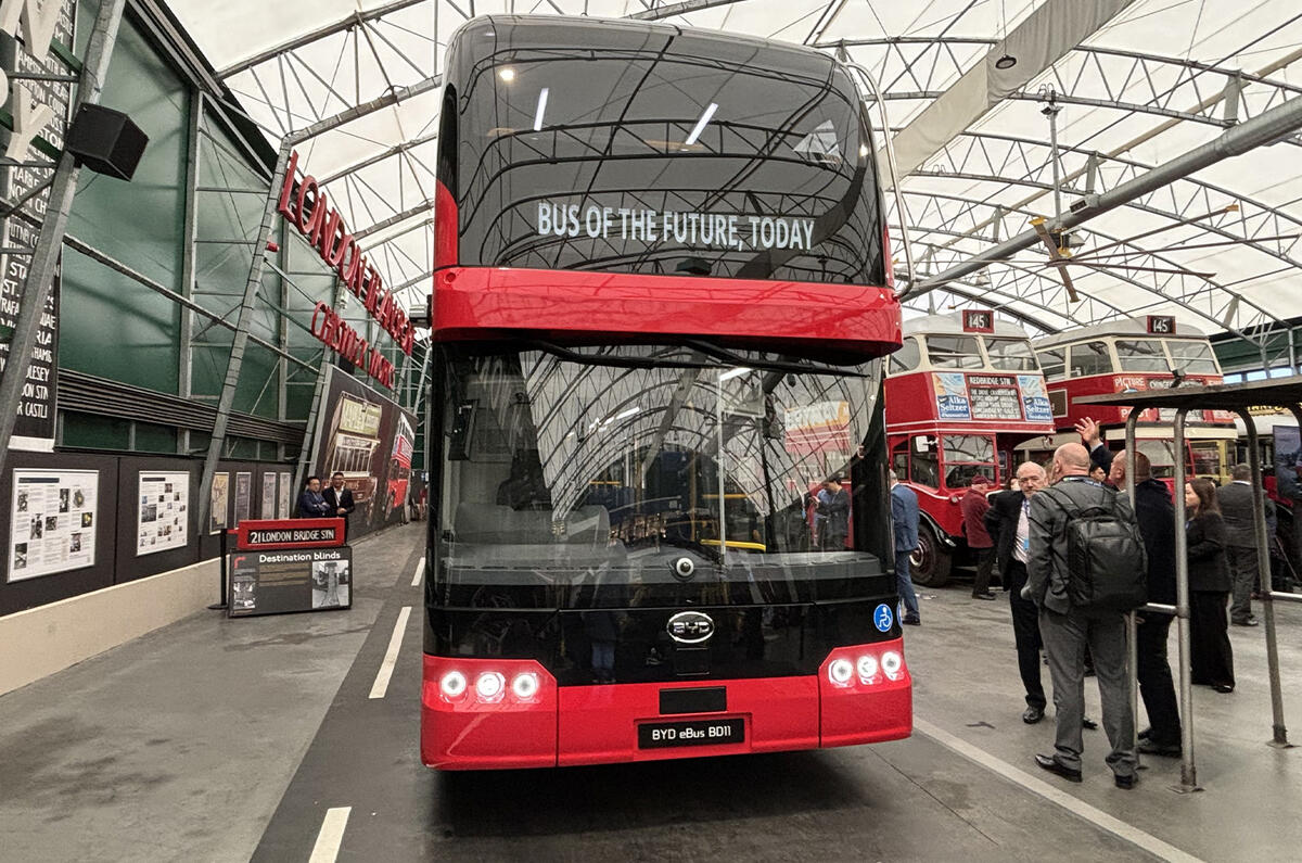BYD aims to replace Routemaster with 400-mile EV London bus | Autocar