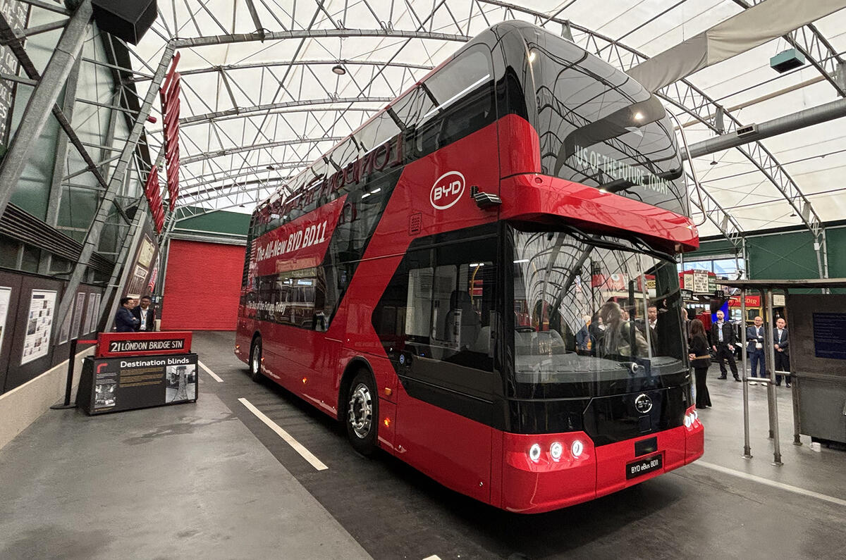 BYD aims to replace Routemaster with 400-mile EV London bus | Autocar