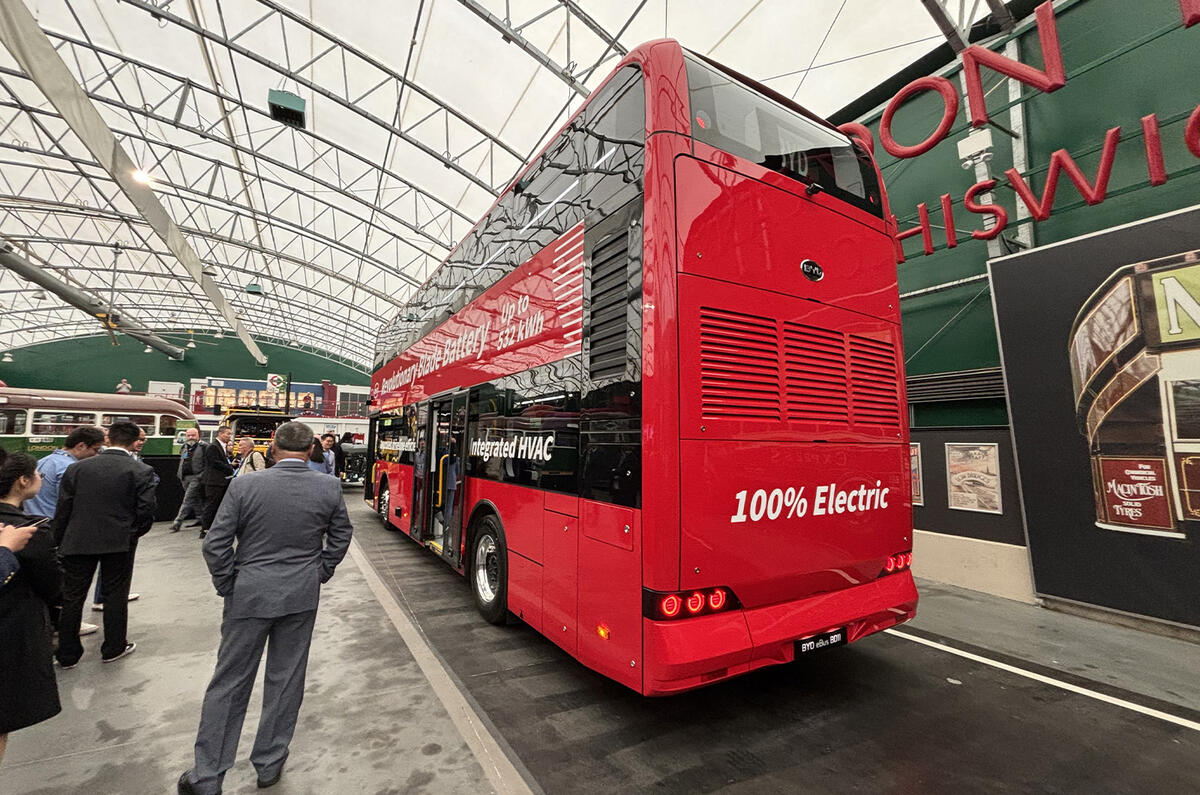 BYD aims to replace Routemaster with 400-mile EV London bus | Autocar