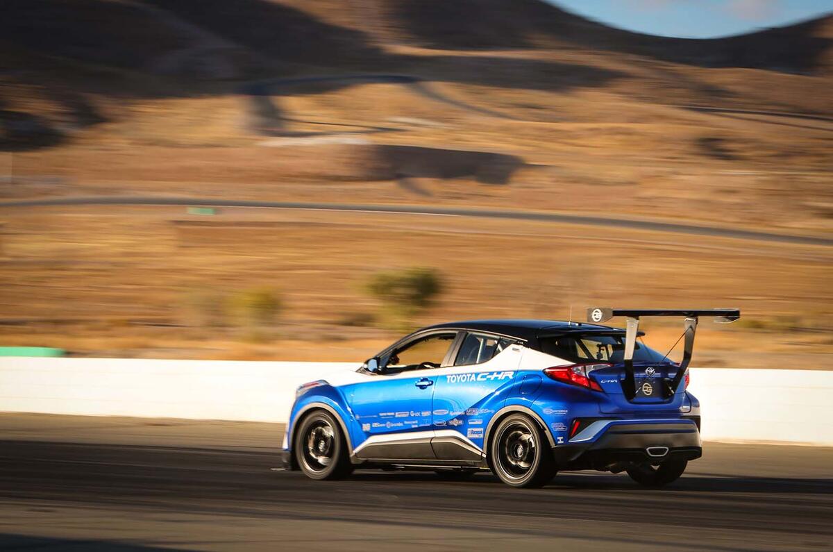 Modified Toyota C-HR primed to beat FWD Nurburgring lap record | Autocar