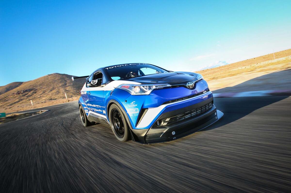 Modified Toyota C-HR primed to beat FWD Nurburgring lap record | Autocar