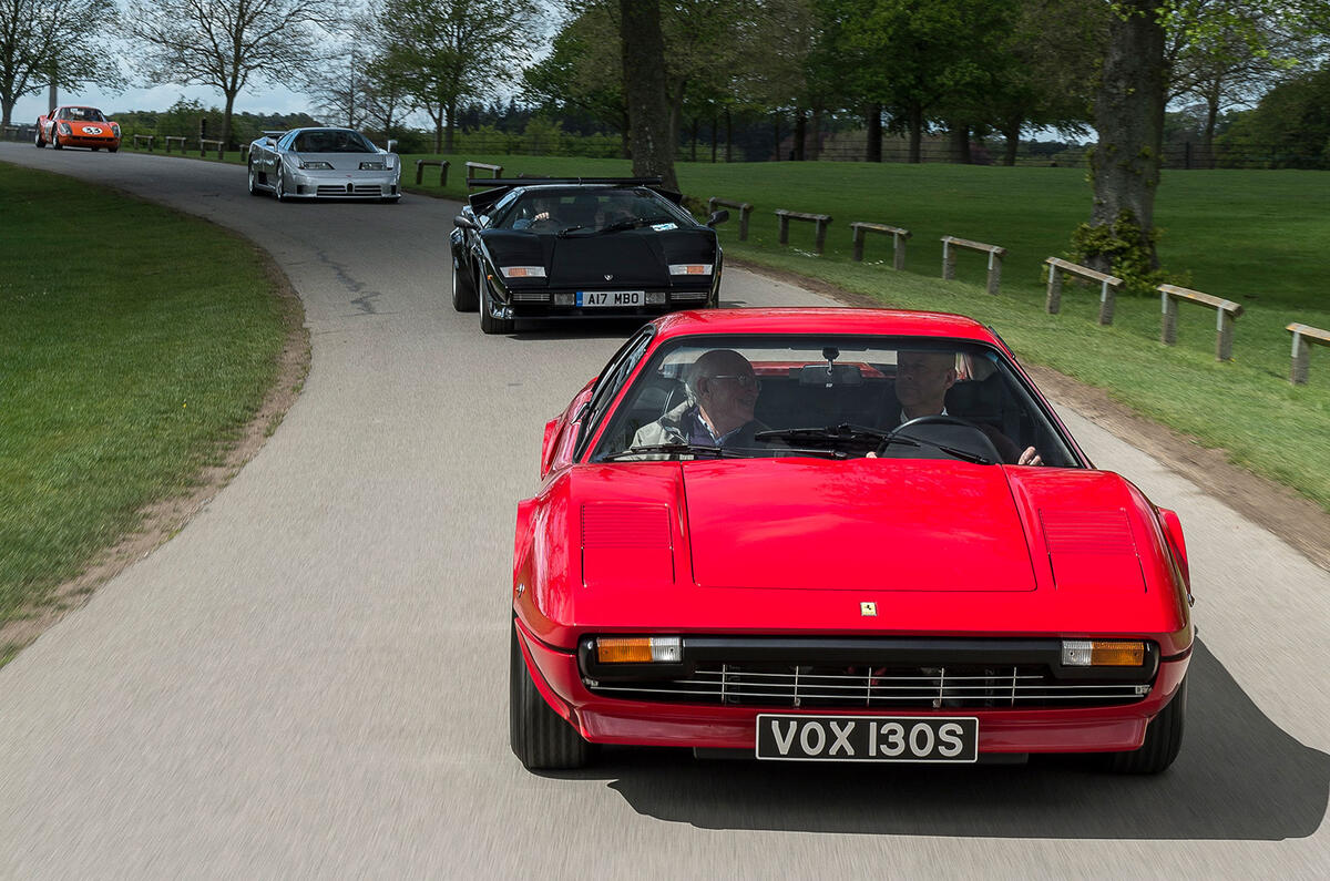 Riding shotgun in a 1977 Ferrari 308 GTB | Autocar