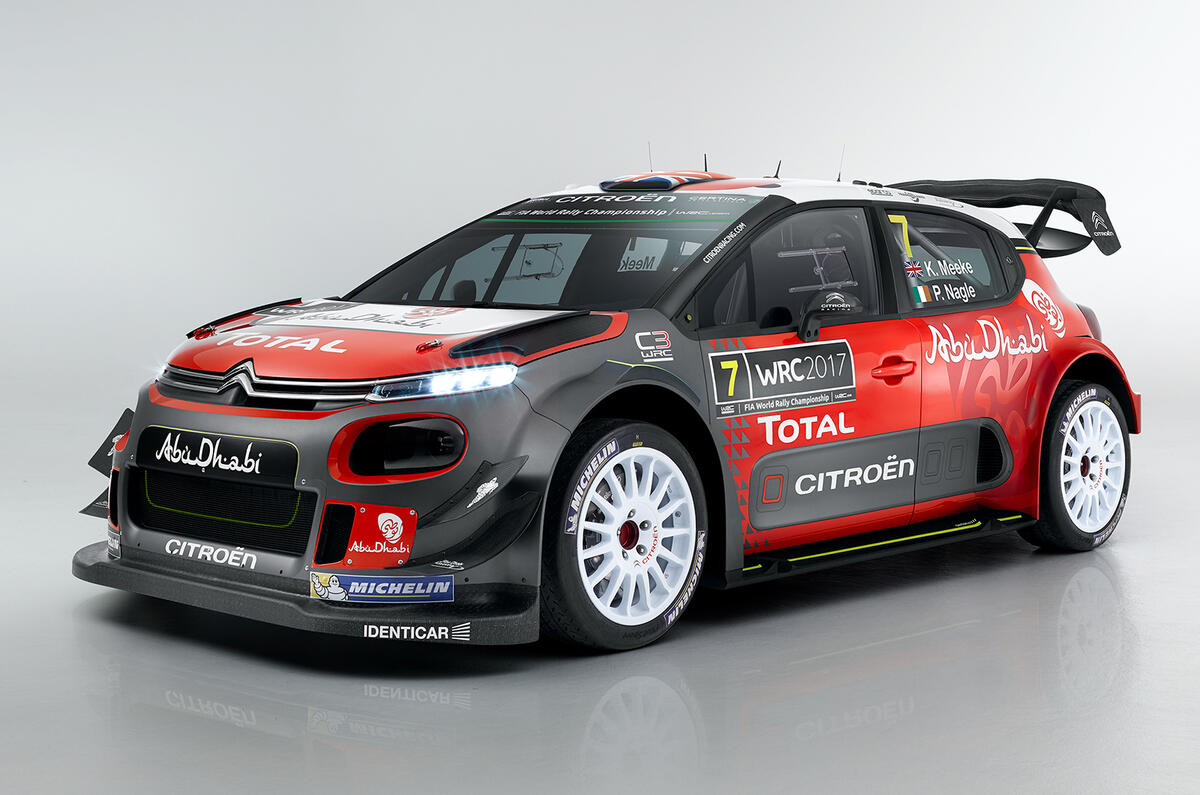 Citroen C3 WRC revealed ahead of 2017 World Rally Championship | Autocar