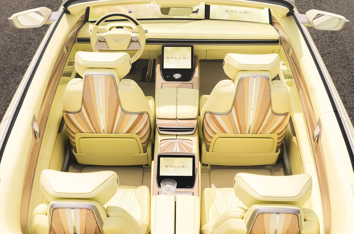 Cadillac Sollei concept previews drop-top Rolls-Royce Spectre rival ...