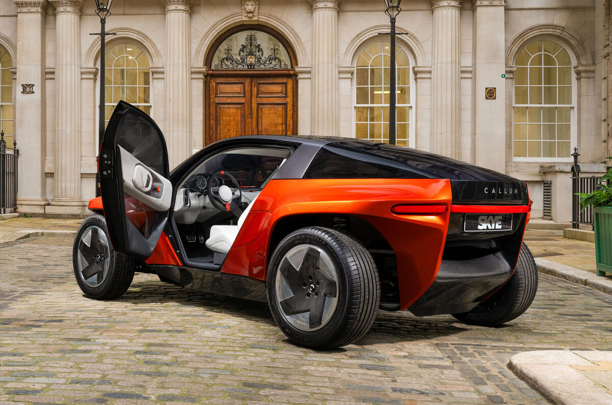 Callum Skye EV edges closer to production as interior unveiled | Autocar