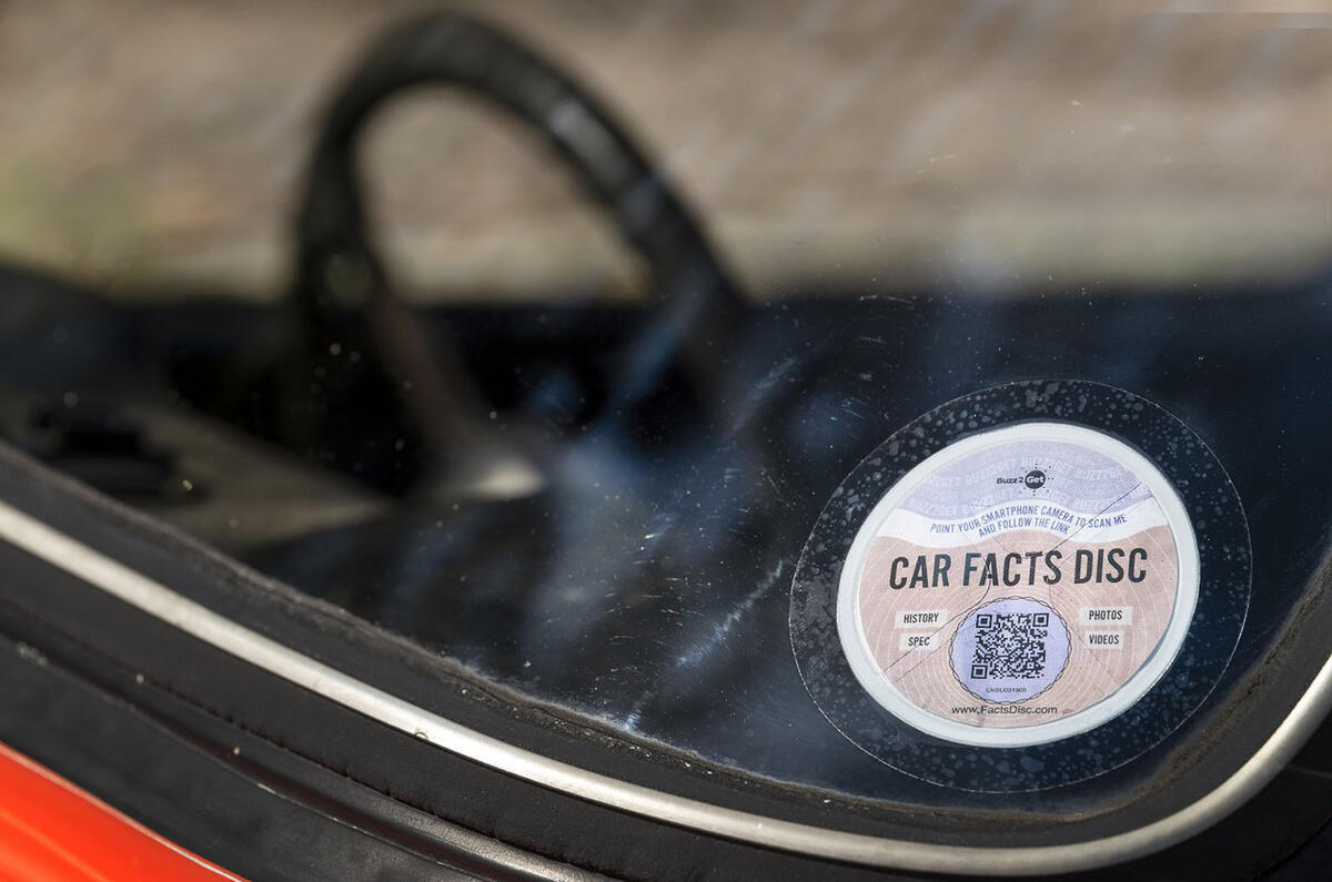 New 'Facts Disc' shares classic car information digitally | Autocar