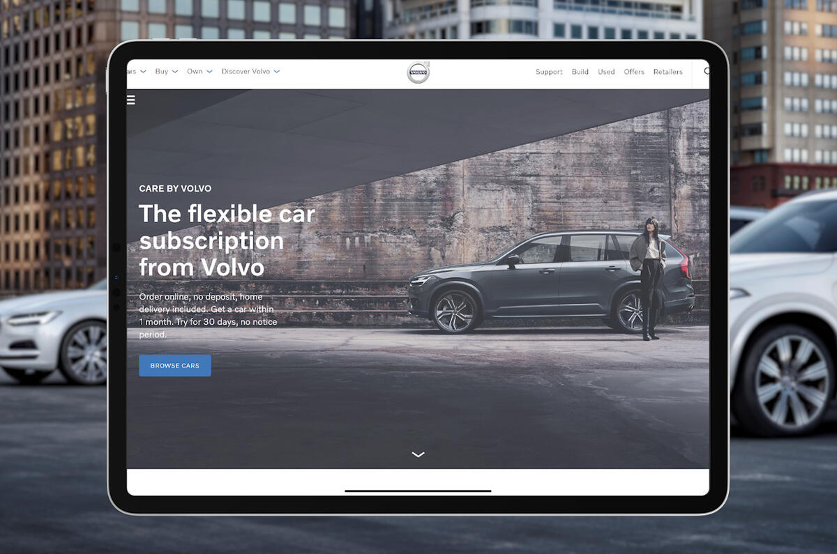 Volvo launches new car subscription service in UK | Autocar