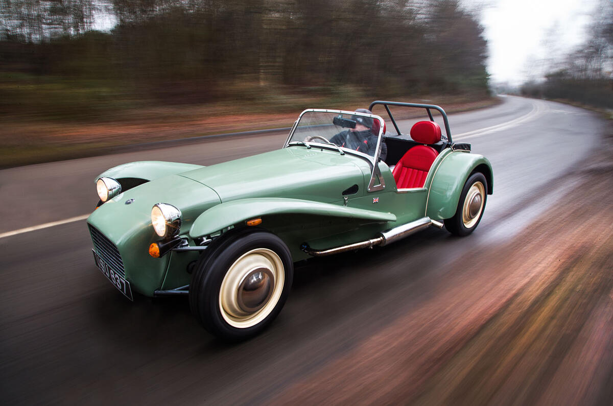 Caterham Seven at 60: a time-warp road trip in the Seven Sprint | Autocar