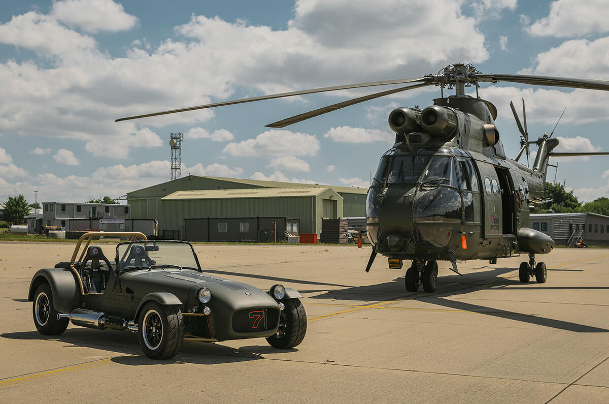 Caterham 360R spawns one-off tribute to military helicopter | Autocar