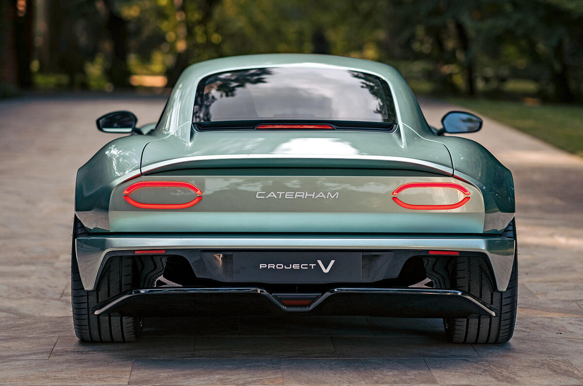 Caterham shows lightweight electric sports car for 2026 | Autocar