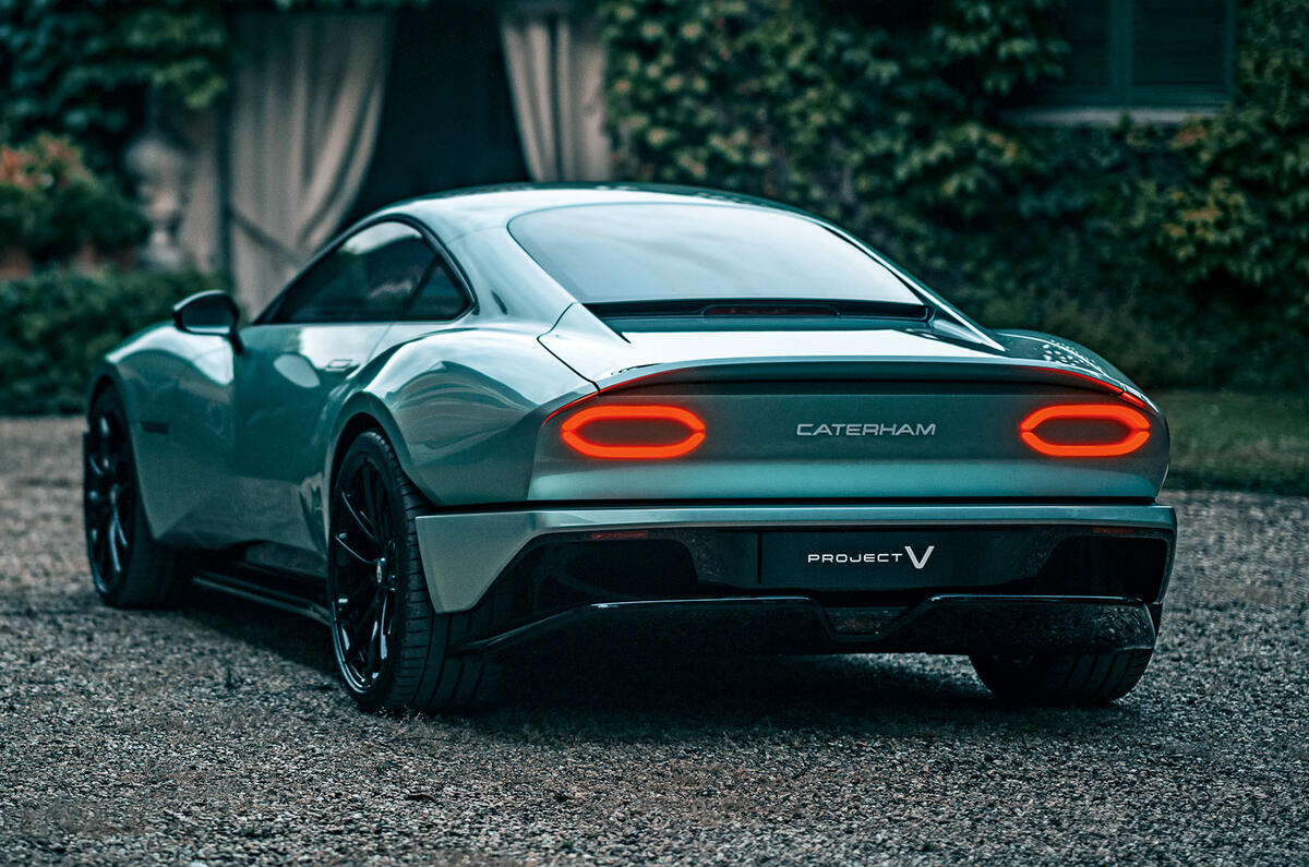 Caterham shows lightweight electric sports car for 2026 | Autocar